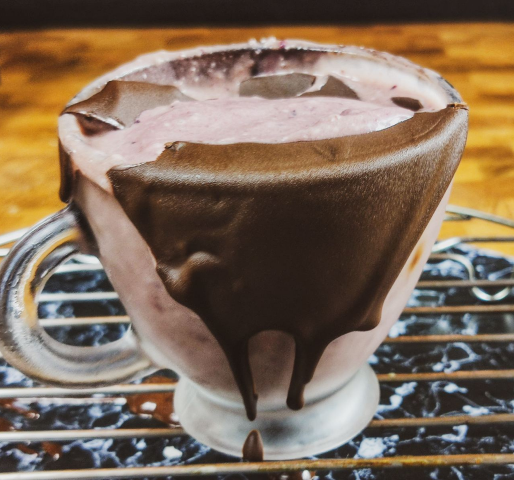 Magnum milkshake κεράσι | Χωρίς ζάχαρη - mrssoupe.com